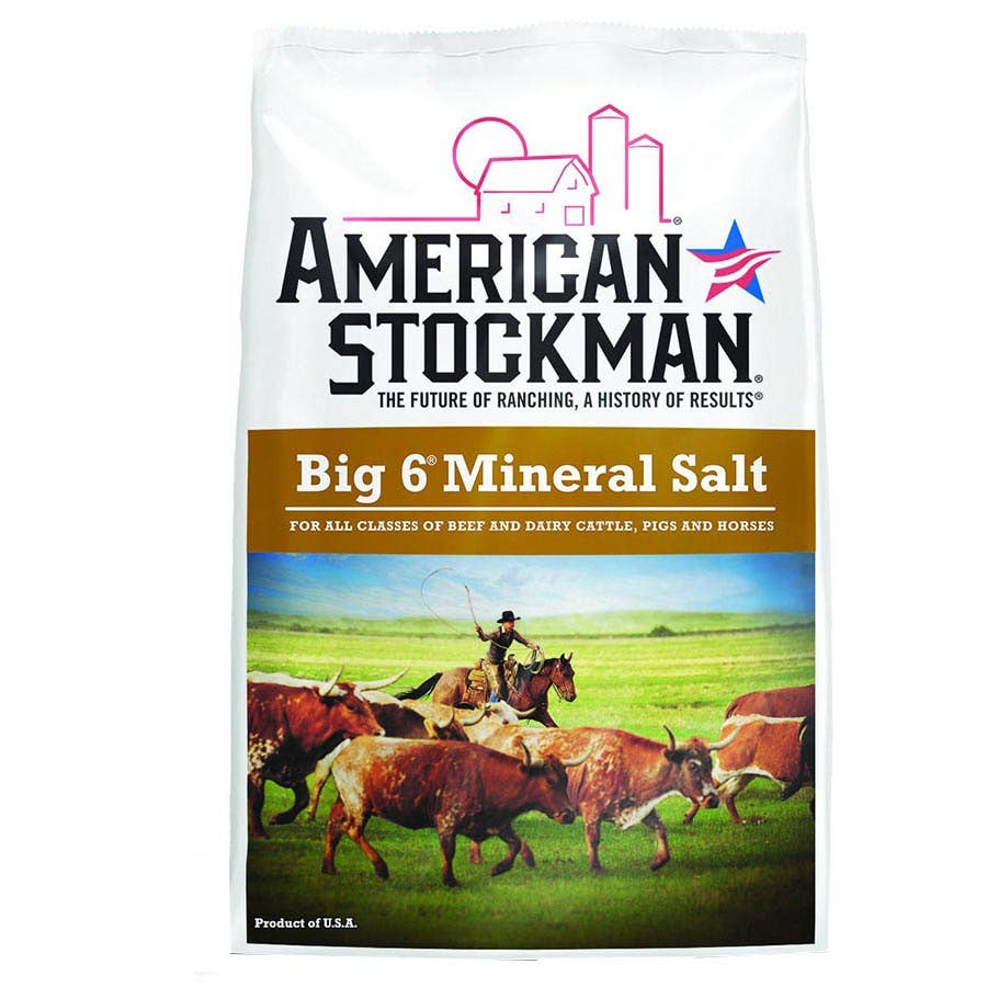 American Stockman Trace Mineralized Salt - 50 Lb. Bag