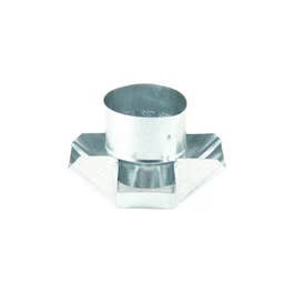 Gray Metal Products Galvanized Shanty Cap - Round Style