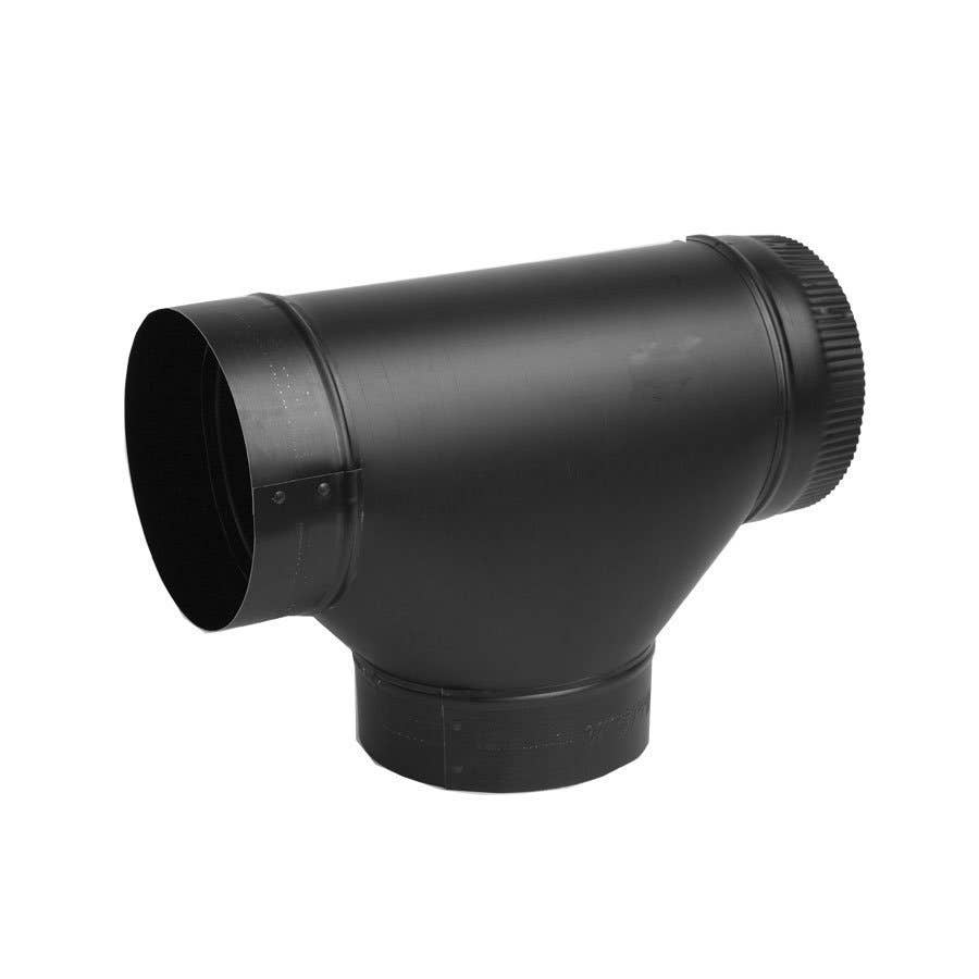 Gray Metal Products Easy Flow Tee - Black Matte - 24 Gauge