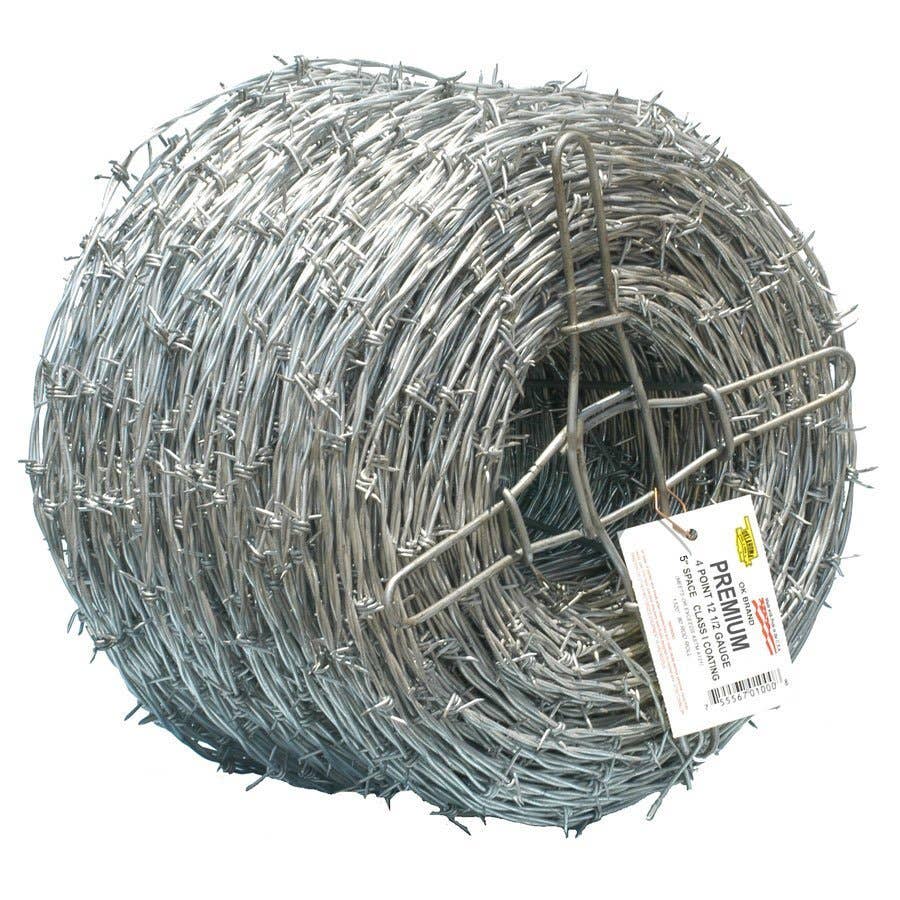 OK Brand 12 1/2 Ga. Premium Barbed Wire - 4 Pt.