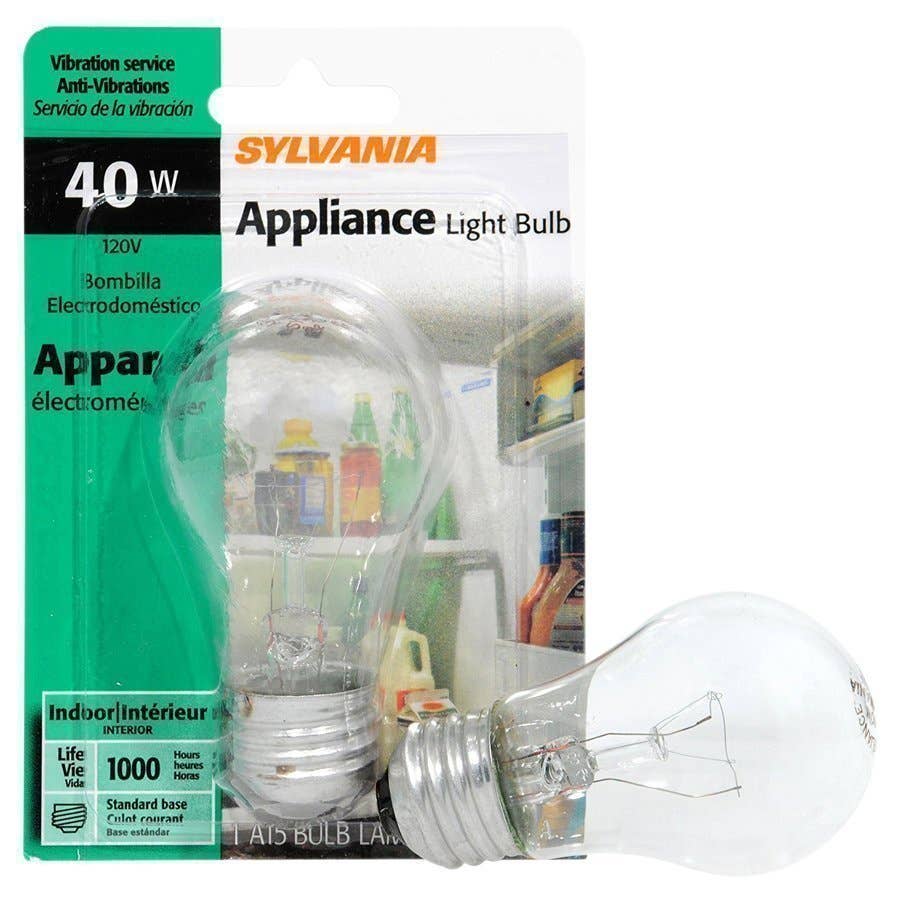 Sylvania Incandescent Appliance Light Bulb - 40w - 1 pk