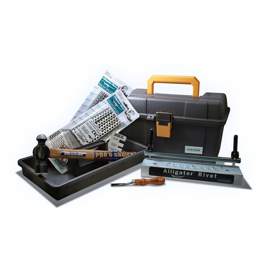 Apache Alligator 7"" Rivet Application Tool Kit