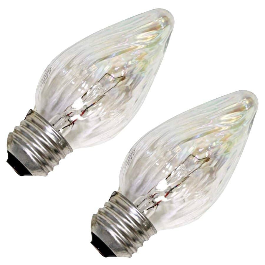 Sylvania Decor Flame Tip Light Bulb - 2 pk