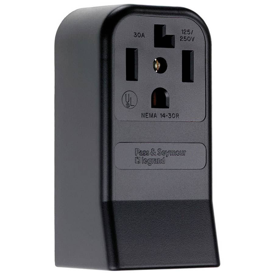 Pass & Seymour 4-Wire Surface Mount Range Power Outlet