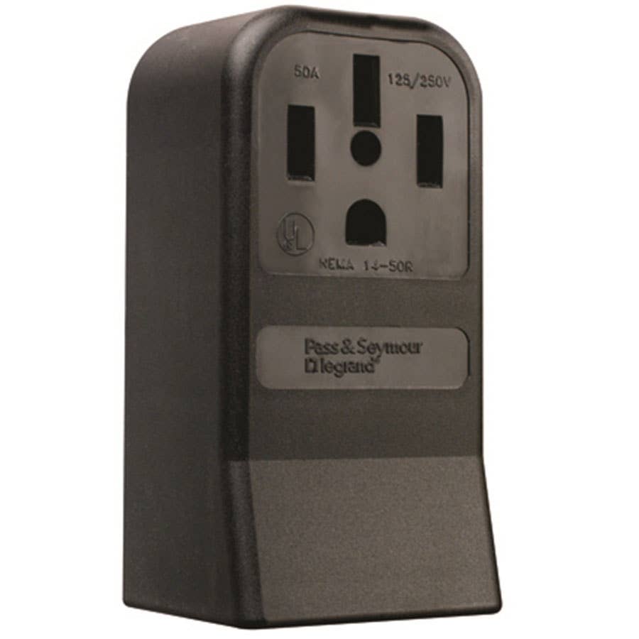 Pass & Seymour 4-Wire Surface Mount Dryer Power Outlet