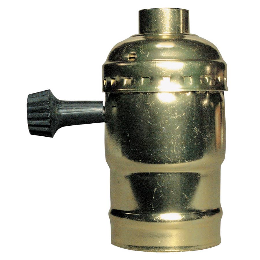 Pass & Seymour Removable Turn Knob Metal Shell Lampholder