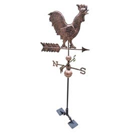 DDI Inc. Backyard Expressions Copper Rooster Weather Vane - 48