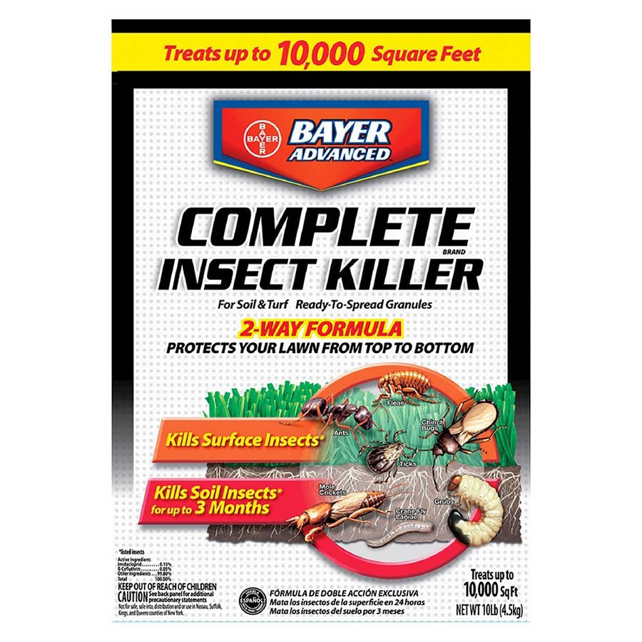 Bayer Advanced Complete Brand Insect Killer For Soil and Turf ...