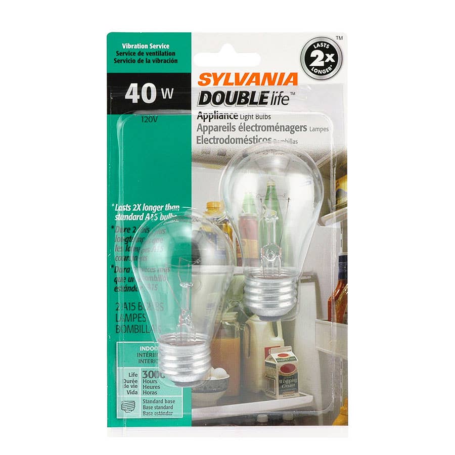 Sylvania Double Life Bulb - 40w