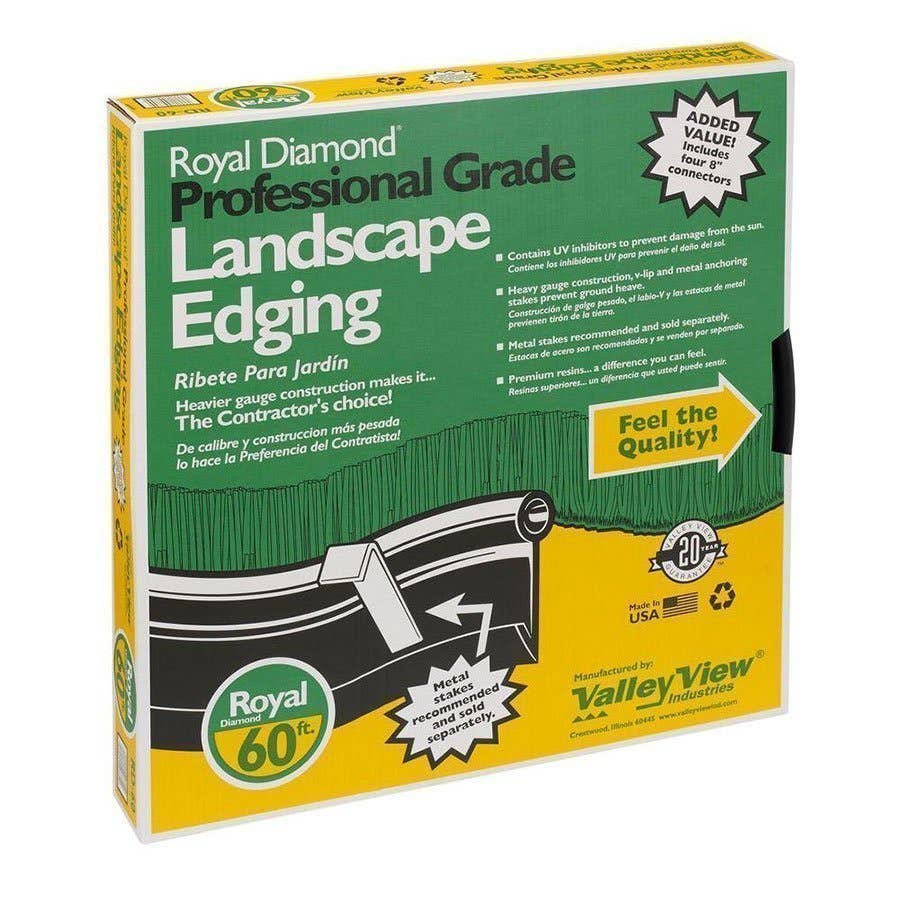 Valley View Royal Diamond 20' Professional Lawn Edging