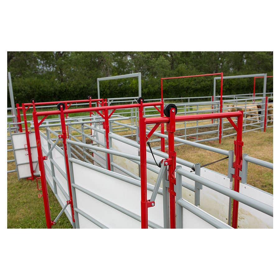 2W Livestock Equipment 2-10' Section Complete Double Alley Kit