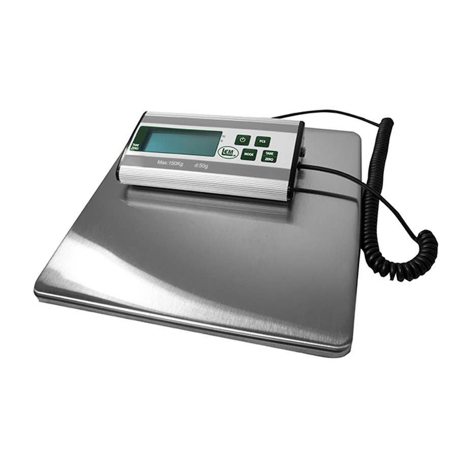 LEM 330 Lb. Stainless Steel Digital Scale