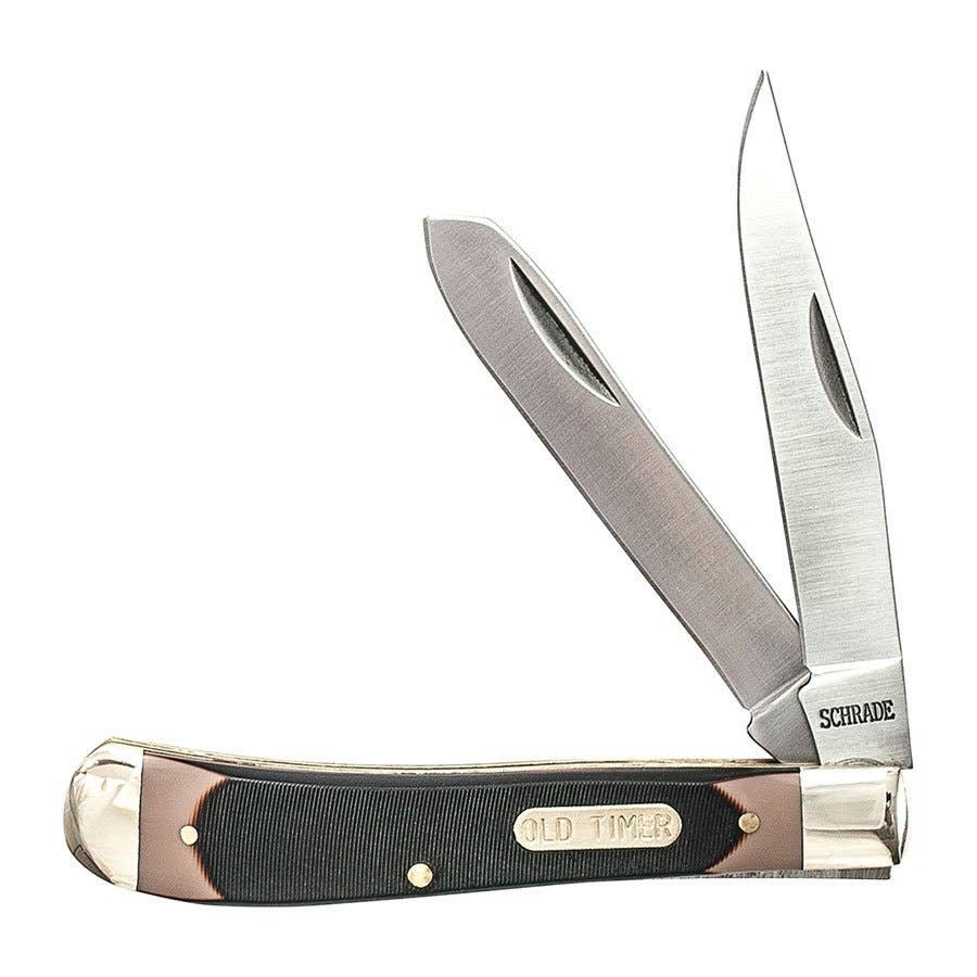 Old Timer Gunstock Trapper Stockman Knife