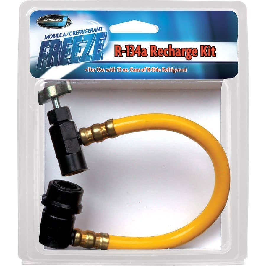 Johnsen's Mobile A/C Refrigerant R-134a Recharge Kit (for 12 oz. bottles)