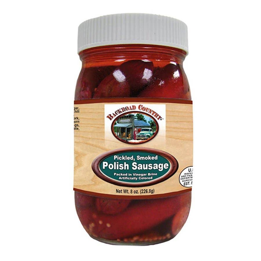 Troyer Backroad Country Pickled Smoked Polish Sausage 8 Oz