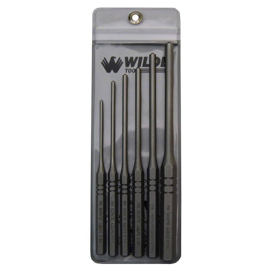 Wilde Tools Roll Spring Punch 6pc Set
