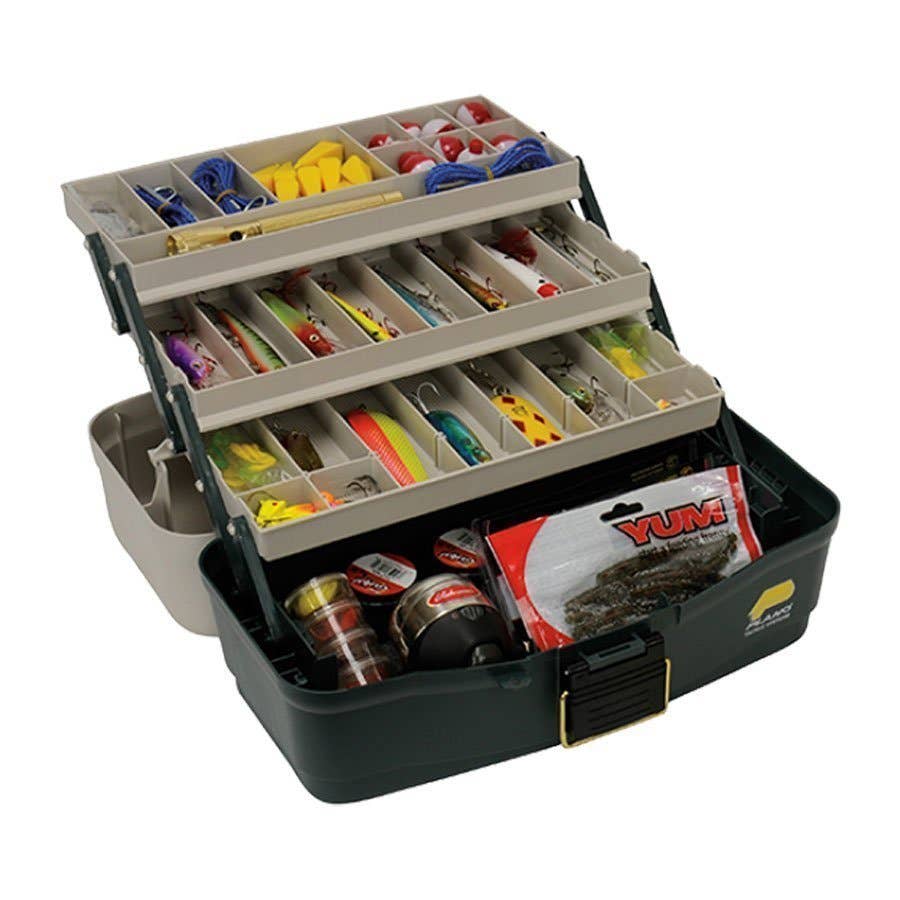 Plano 530006 Recycled Three Tray Tackle Box