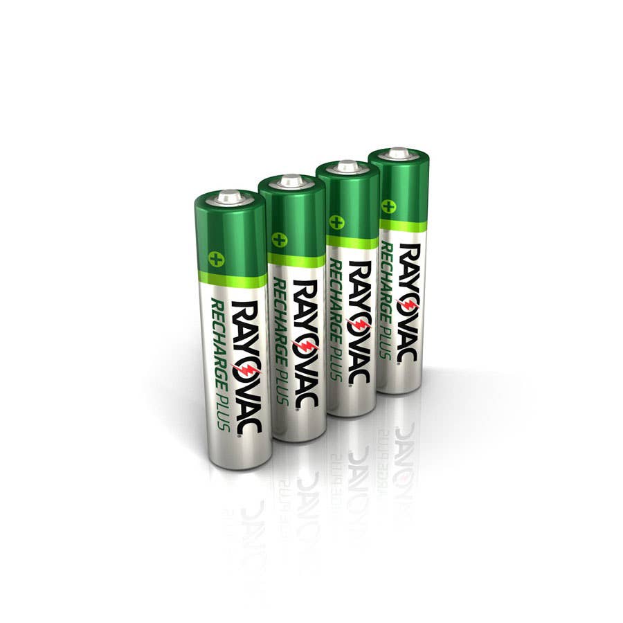 Rayovac Recharge Plus AAA Battery - 4 pk