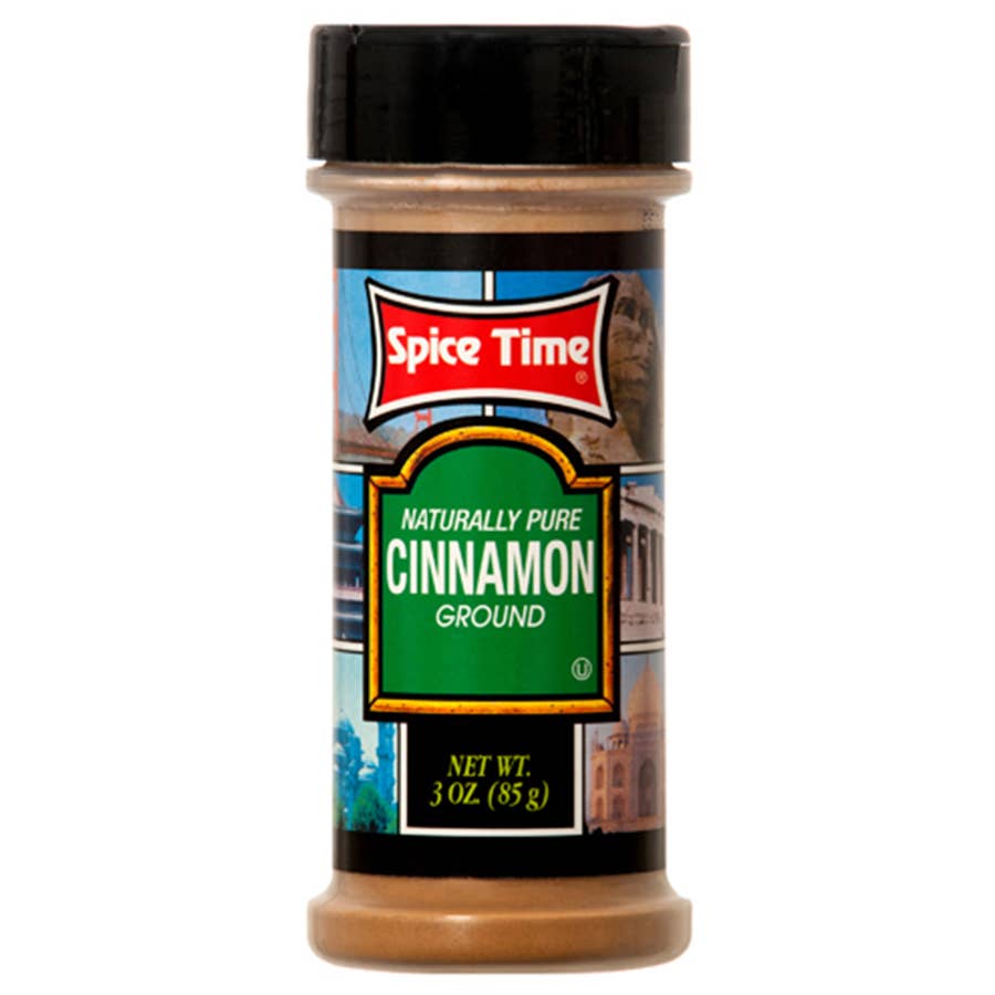 Spice Time Ground Cinnamon - 3 oz