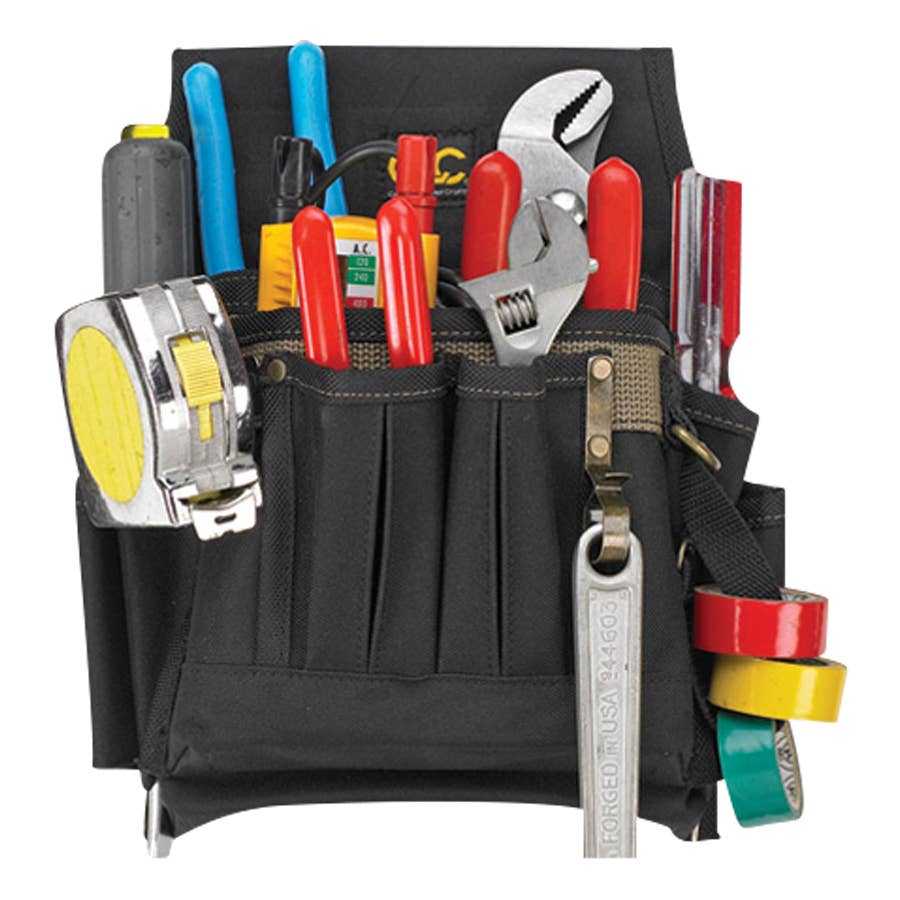 CLC Work Gear Electrician's Tool Pouch - 10 Pocket