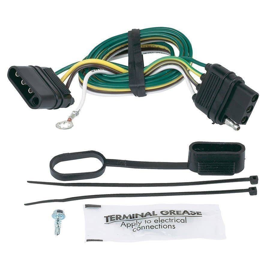 Hopkins Wiring Adapters- 4 Wire Flat Extension w/ground (32"")