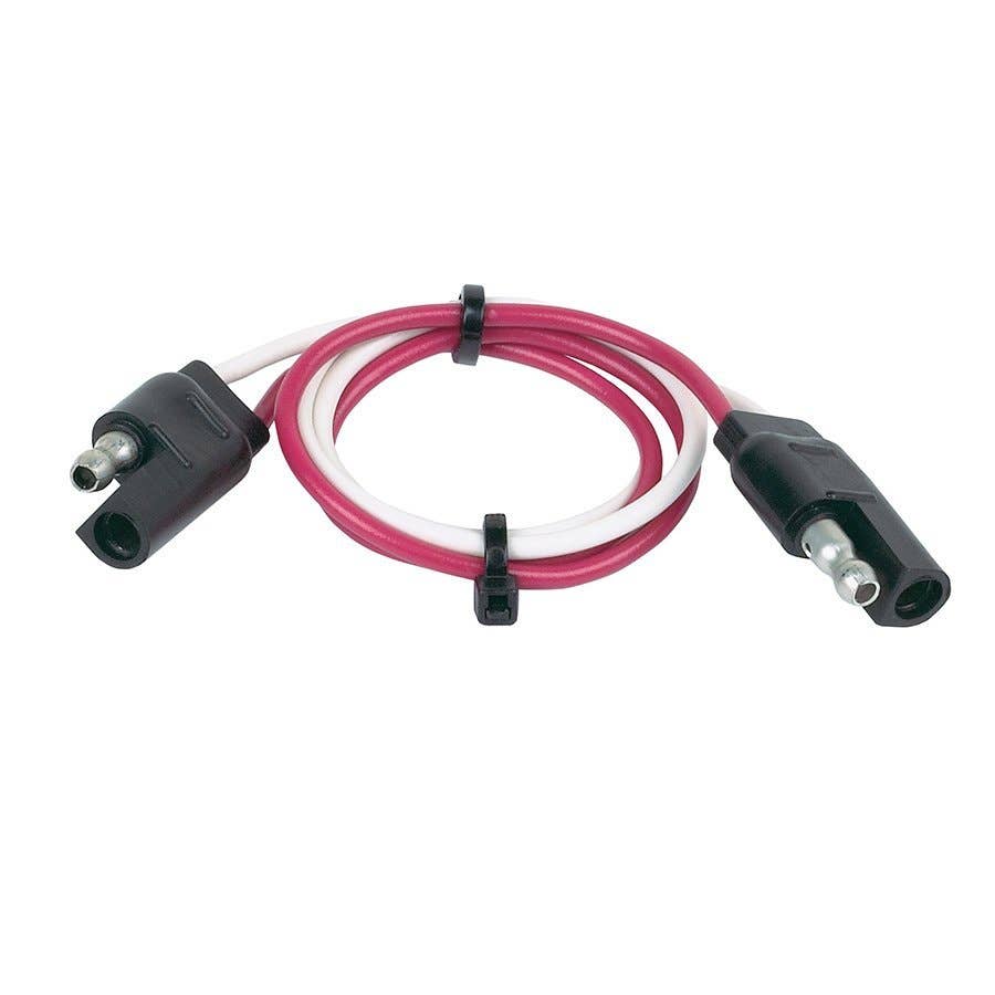 Hopkins Specialty Connectors 2-Pole Flat Extension