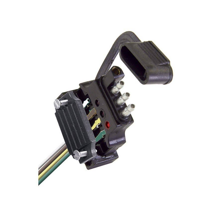 Hopkins Endurance Trailer Wiring Connectors- Quick-Fix 4 Wire Flat