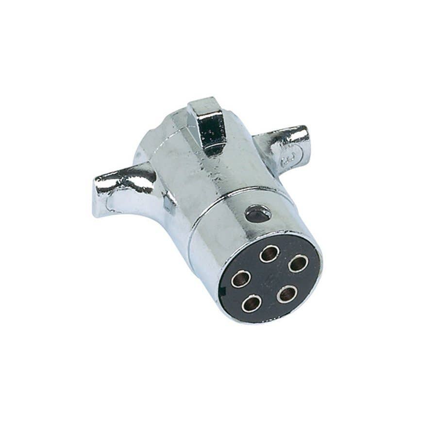 Hopkins Trailer Wiring Connectors- 5 Pole Round Trailer End