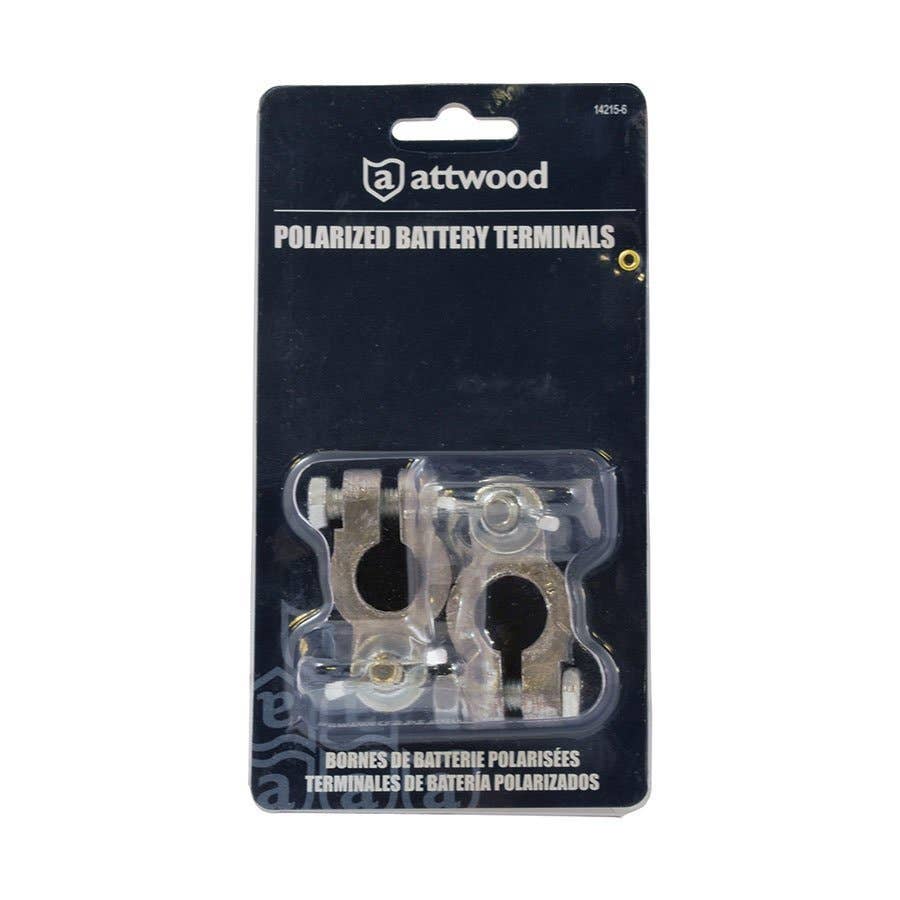 Attwood Polarized/Wing Nut Battery Terminals