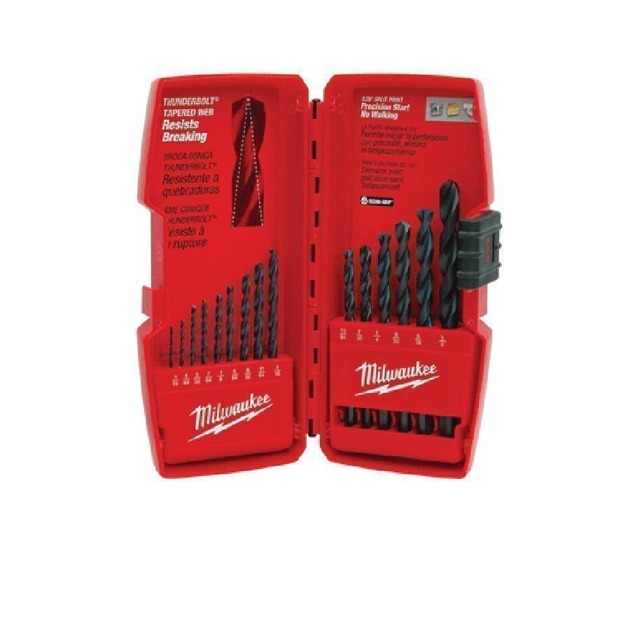 Milwaukee Thunderbolt® Black Oxide Drill Bit Set (15 PC)