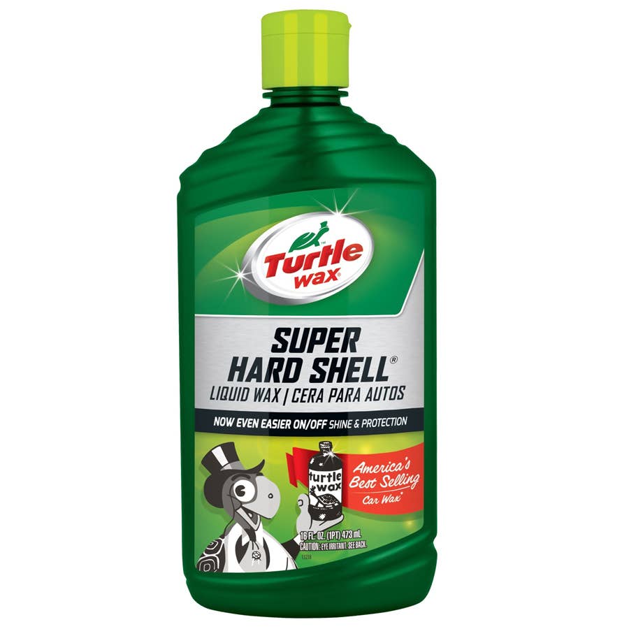 Turtle Wax Super Hard Shell Liquid Wax - 16 oz