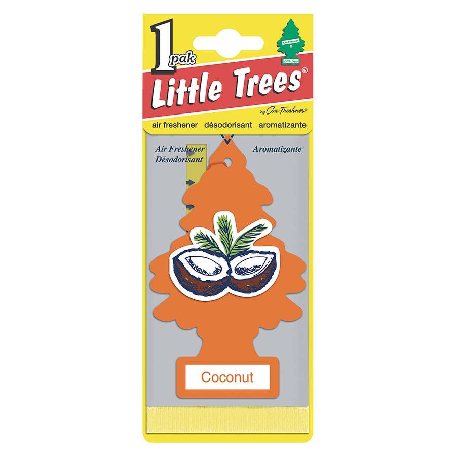 Little Trees Coconut Hanging Paper Car Freshener
